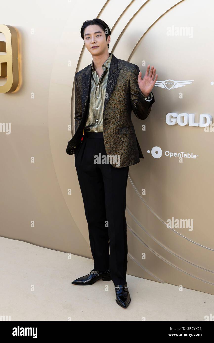 Los Angeles, USA. 10th May, 2025. Rowoon attends the arrivals of the ...