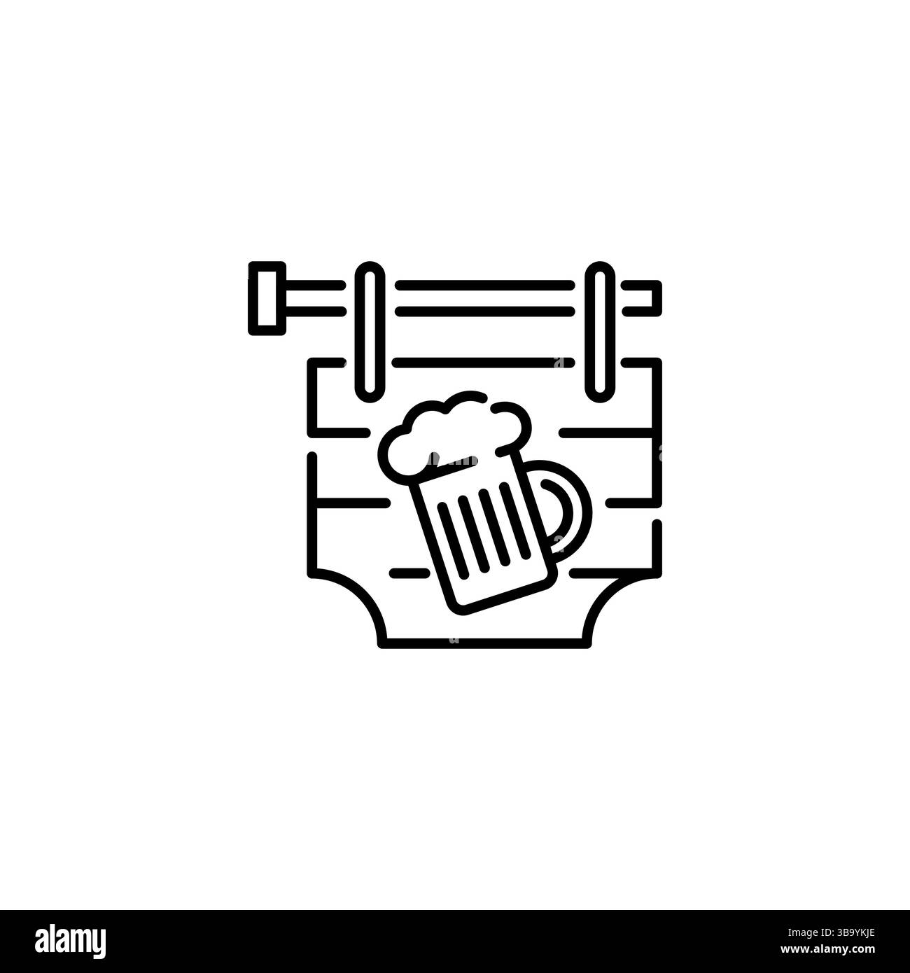 Festive signage Black and White Stock Photos & Images - Alamy