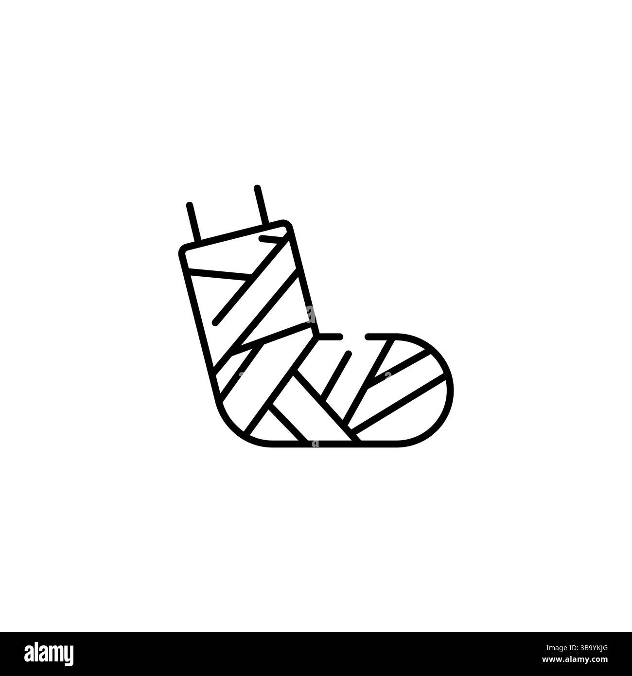 Leg wound treatment Black and White Stock Photos & Images - Alamy