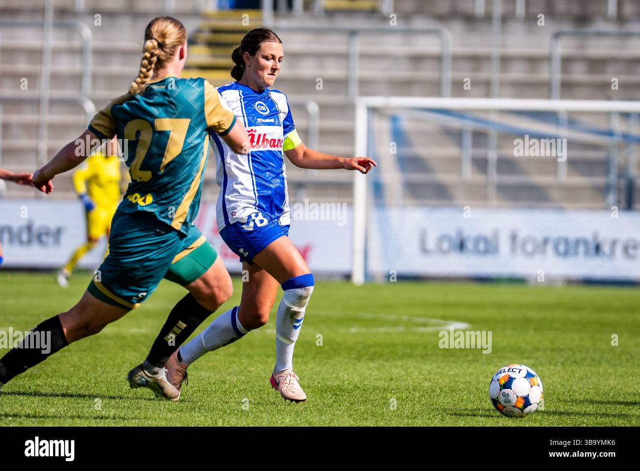Odense, Denmark. 10th May, 2025. Rylan Childers (8) of OB Q seen during ...