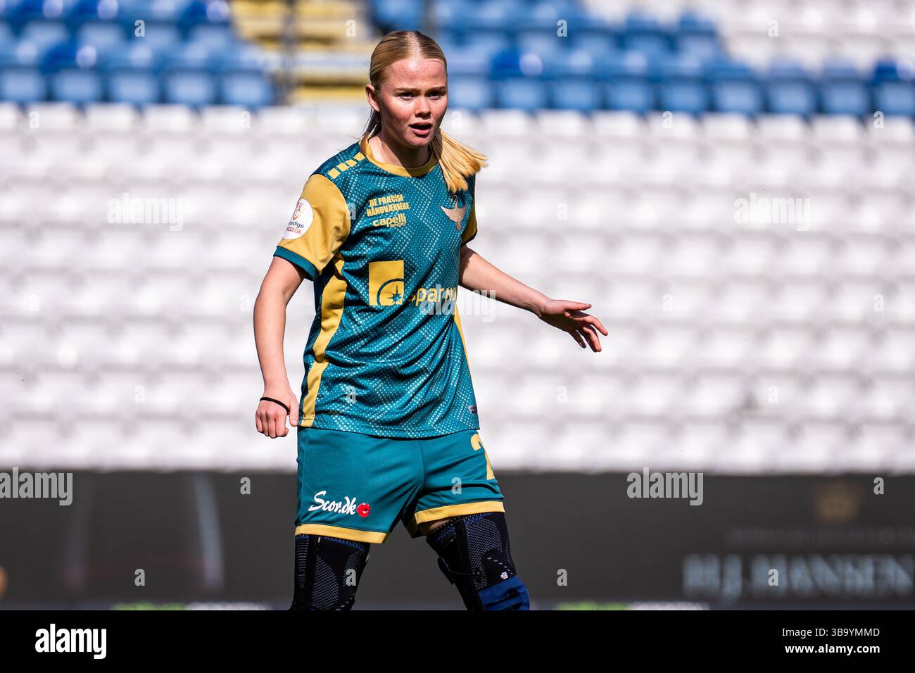 Odense, Denmark. 10th May, 2025. Augusta Callesen (25) of HB Koge seen ...