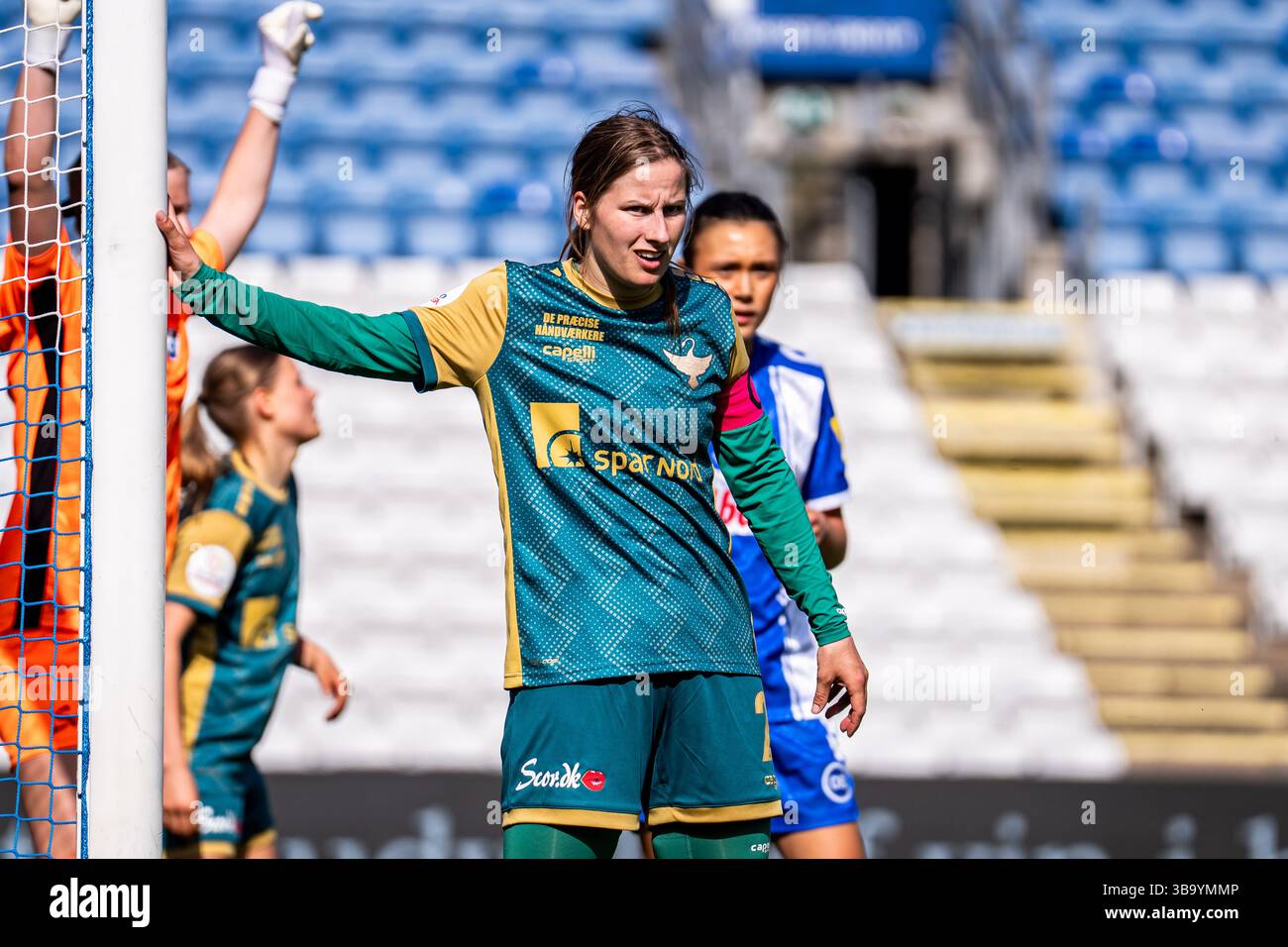 Odense, Denmark. 10th May, 2025. Maria Uhre (2) of HB Koge seen during ...