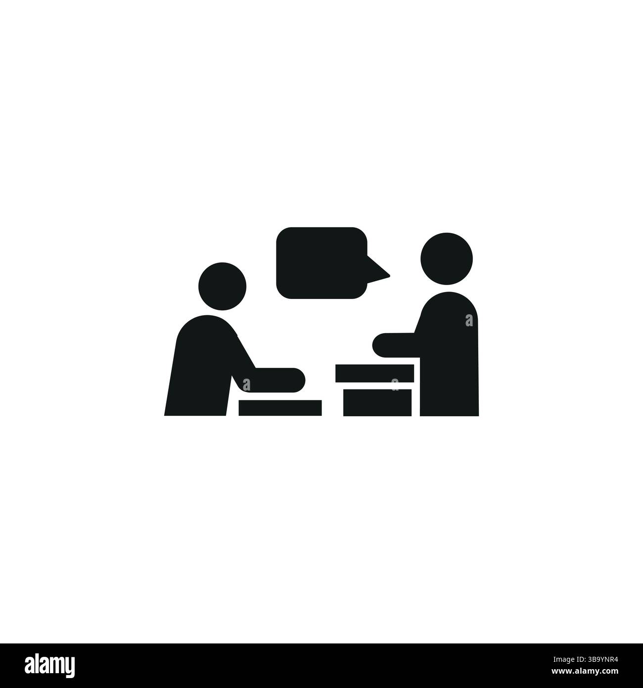 Education speaker lesson icon Cut Out Stock Images & Pictures - Alamy