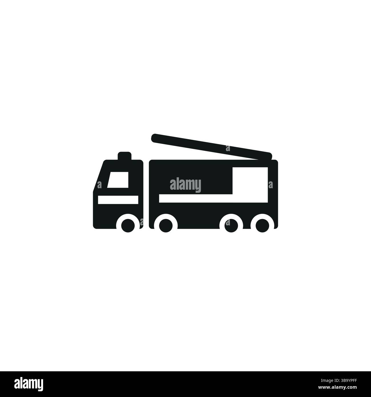 Fire truck alert Stock Vector Images - Alamy