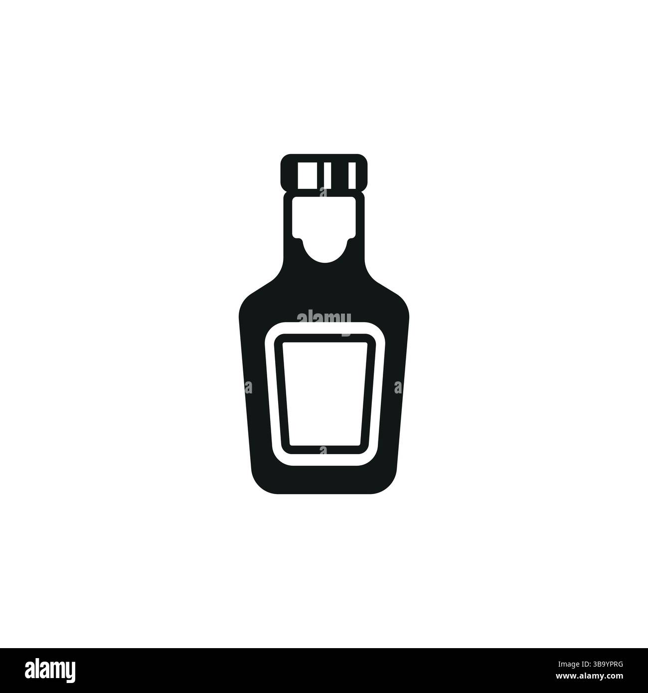 Mustard bottle icon cartoon Stock Vector Images - Alamy