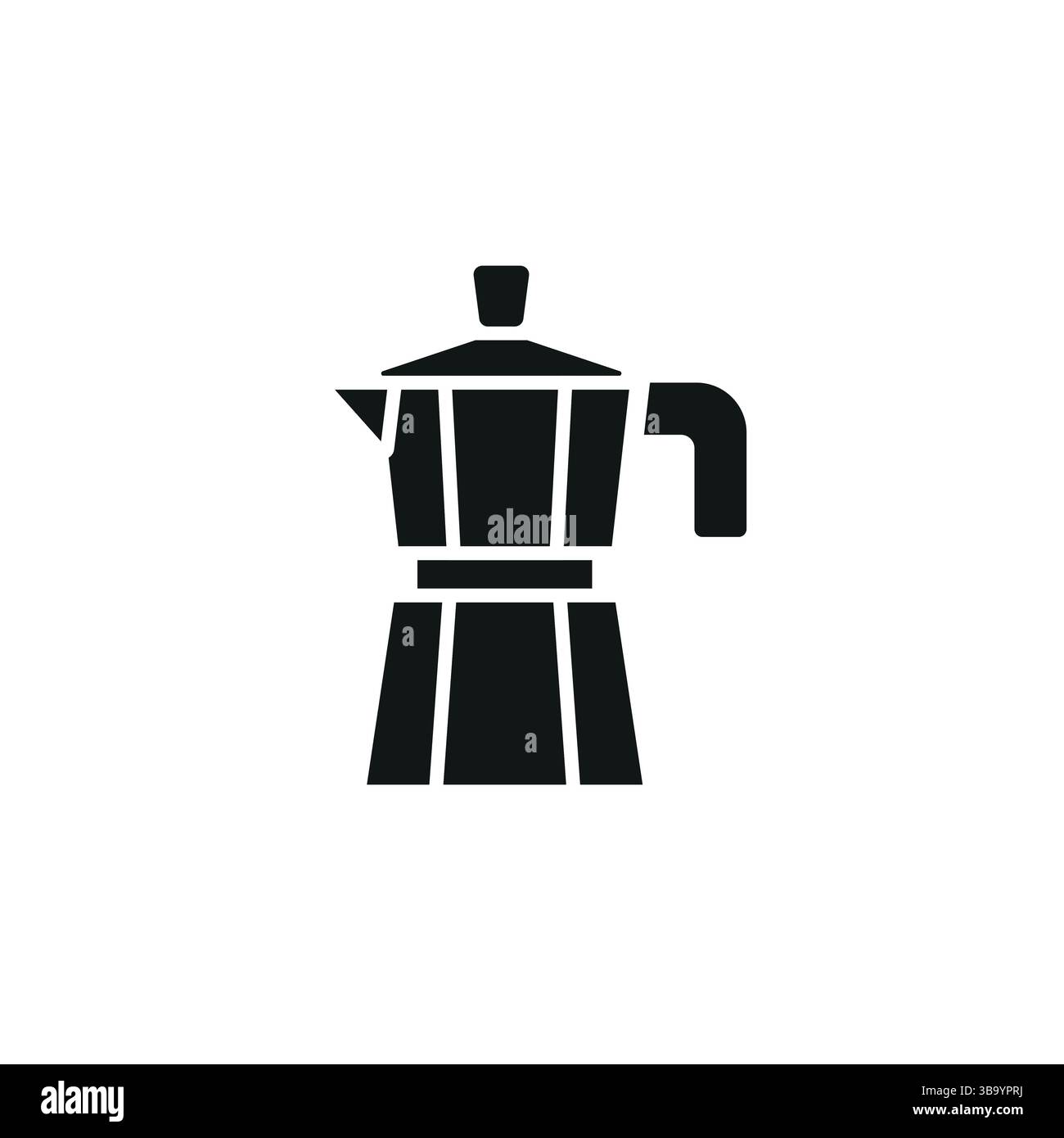 Moka icon Stock Vector Images - Alamy