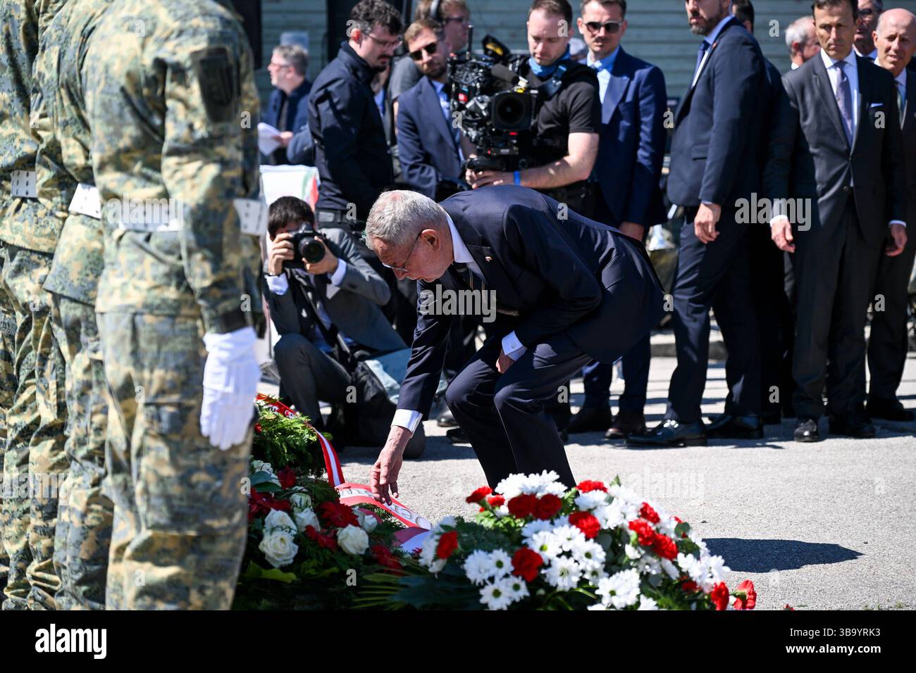 AUT, Internationale Gedenk- und Befreiungsfeier KZ Mauthausen 2025 11. ...