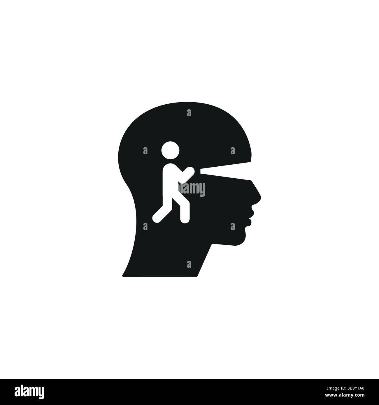 Self discovery journey concept Stock Vector Images - Alamy