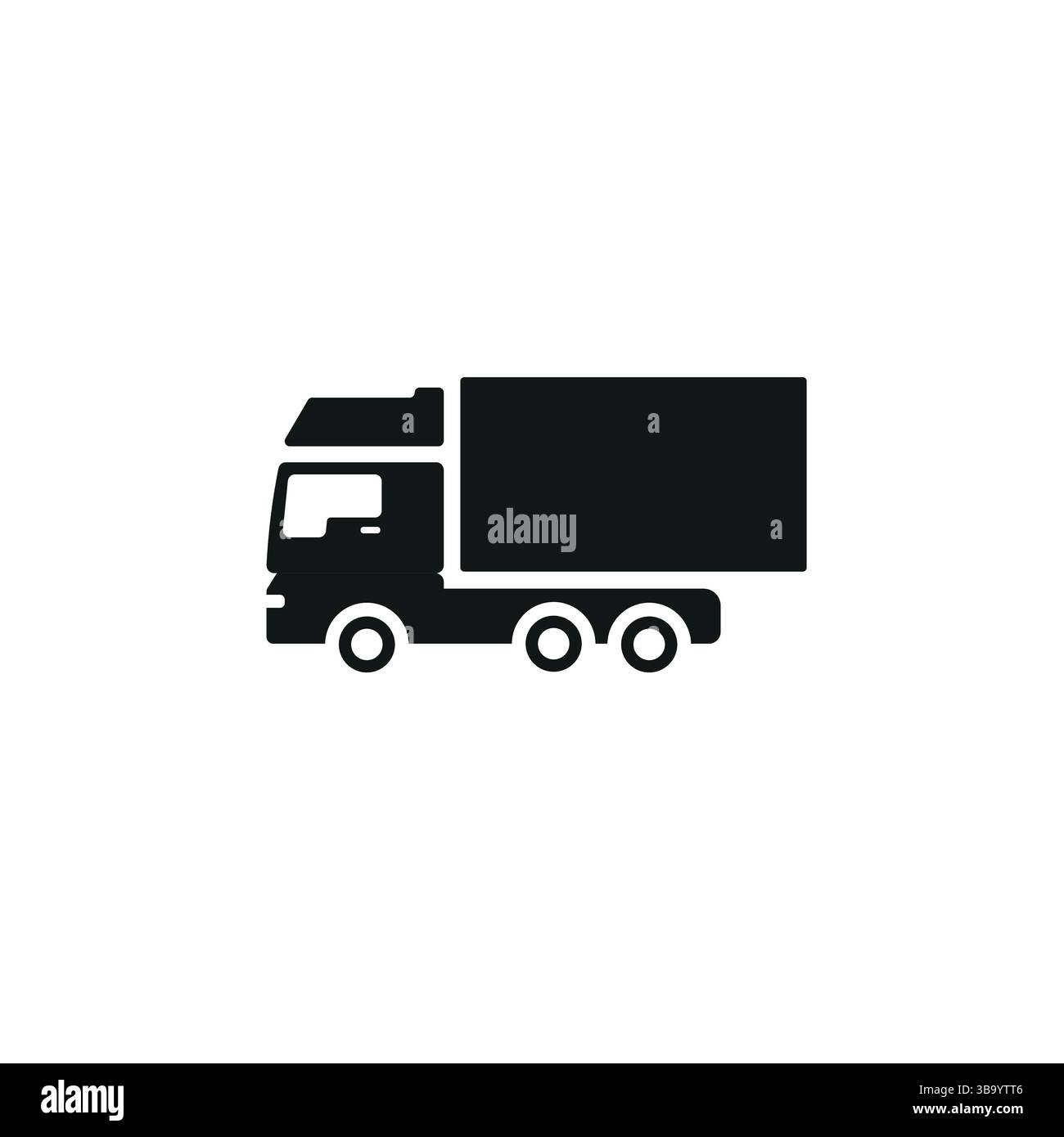 Cargo truck flatbed Cut Out Stock Images & Pictures - Alamy