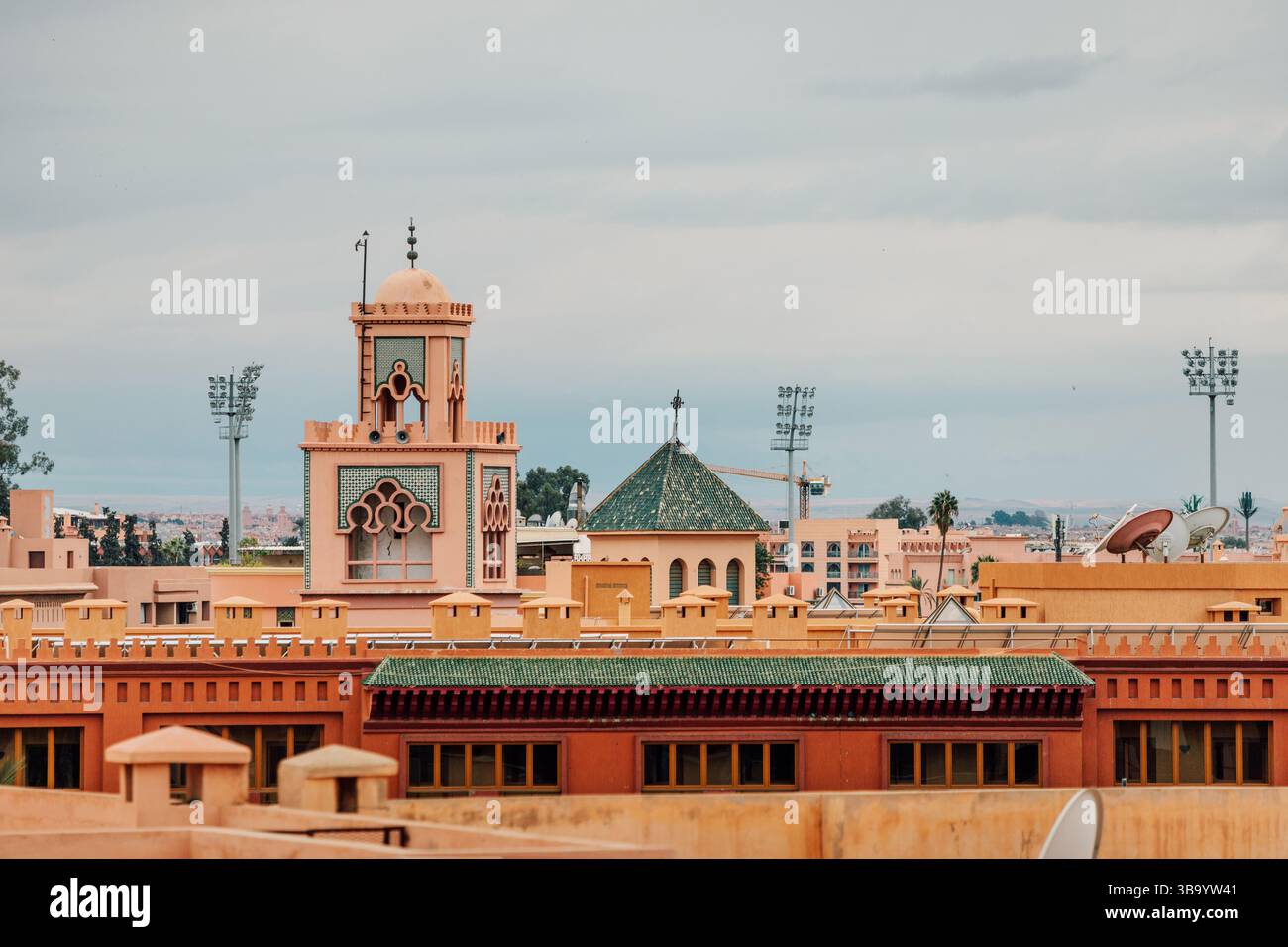 Rooftops moroccan city terracotta hi-res stock photography and images ...