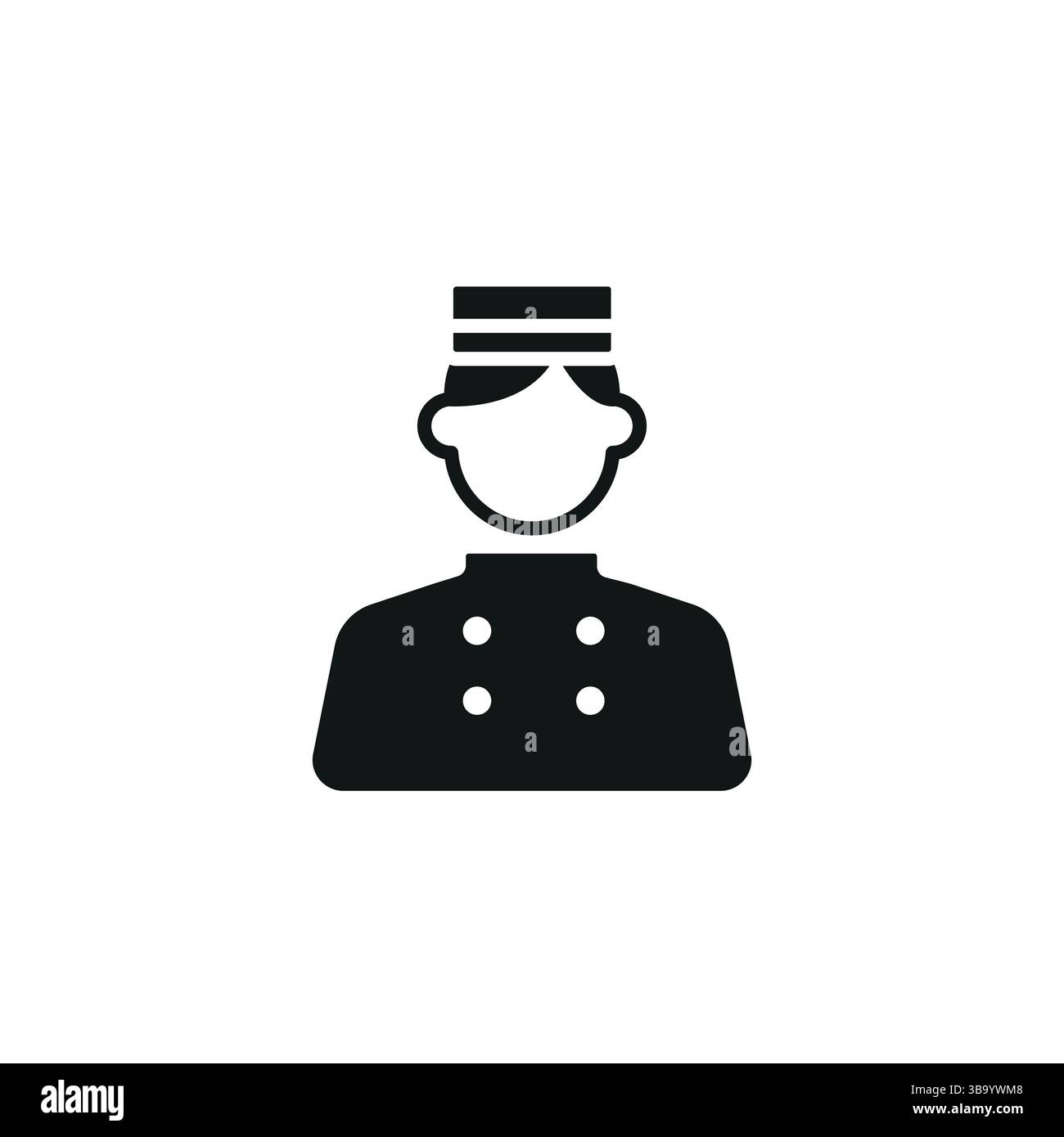 Bellboy Uniform Icon Stock Vector Image & Art - Alamy