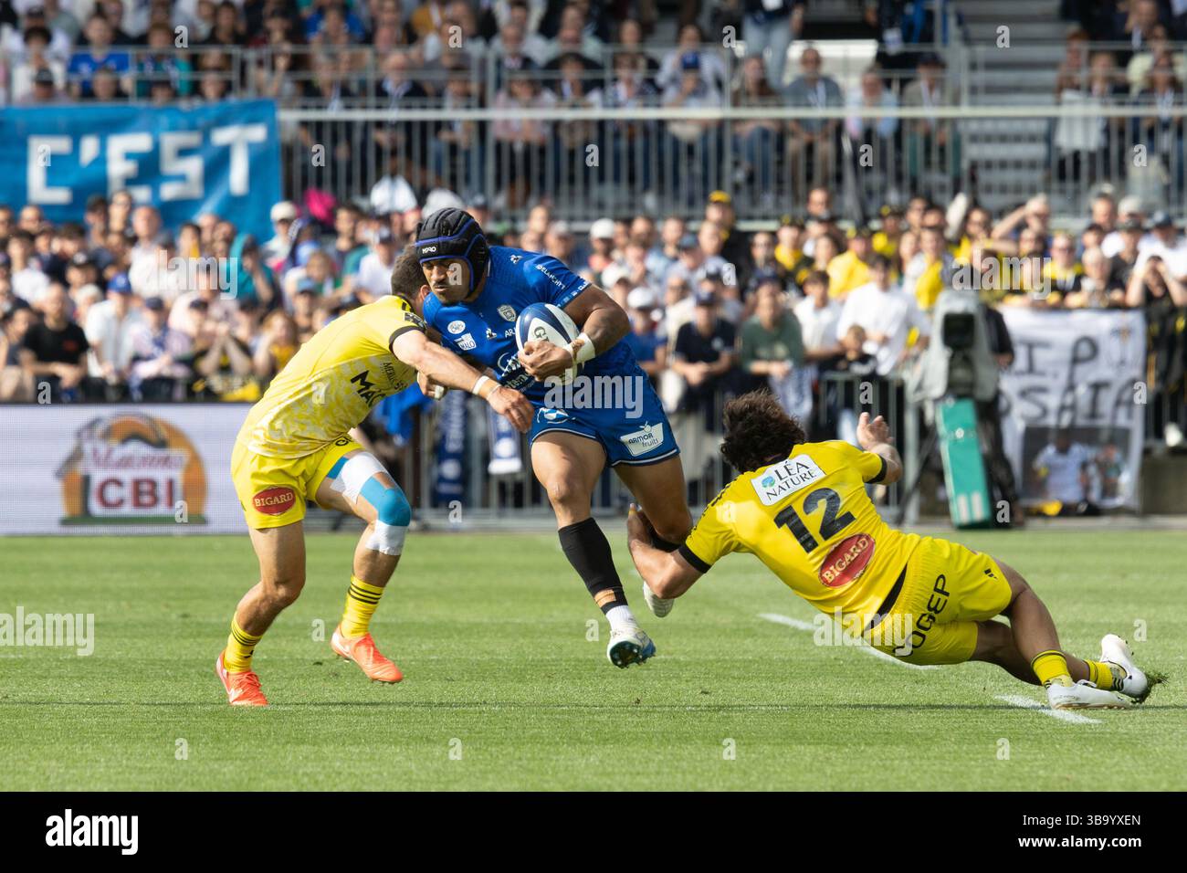 Francis Saili of Vannes and Thomas Berjon, Jules Favre of La Rochelle ...
