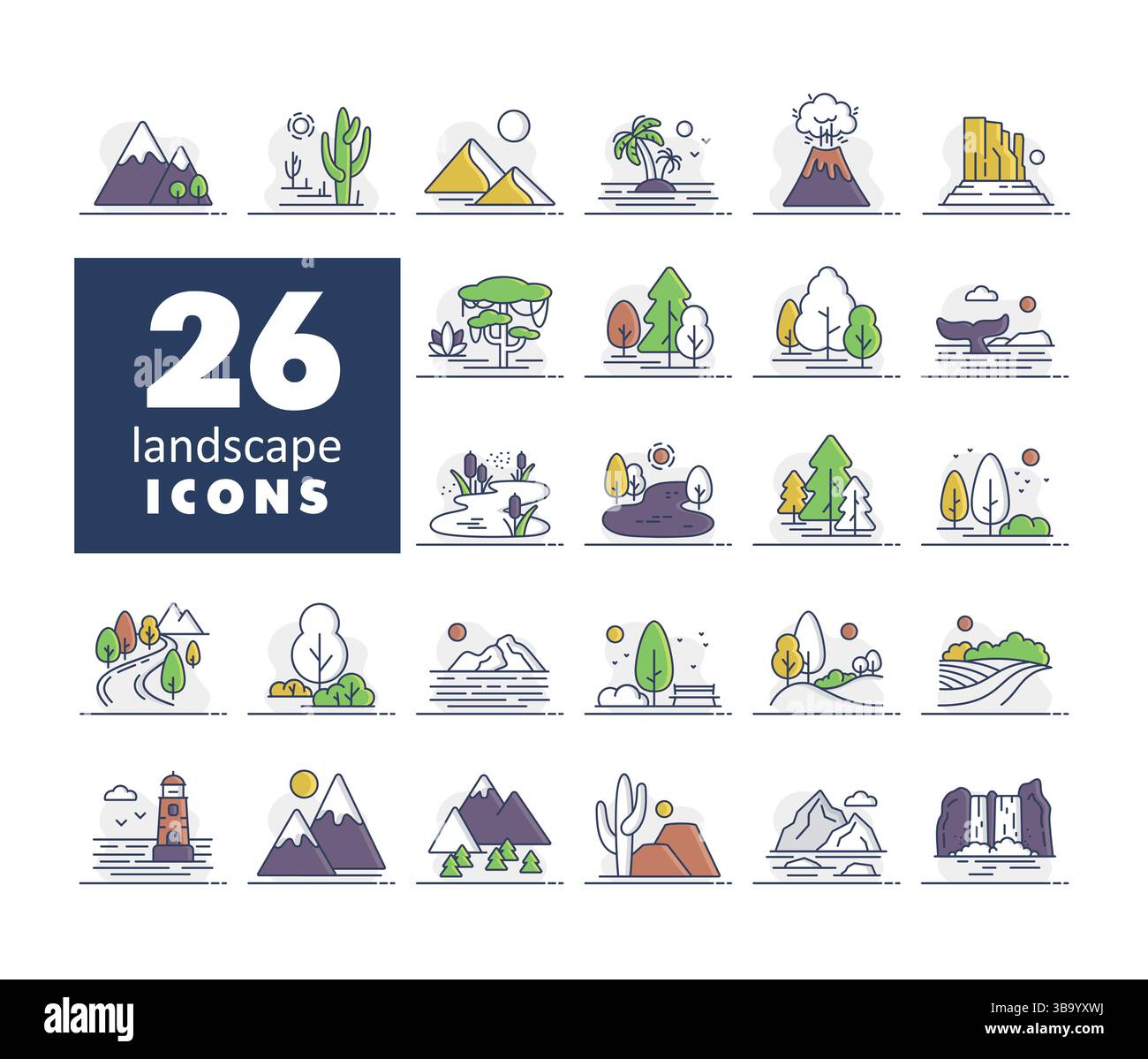 Beach palm tree grand Cut Out Stock Images & Pictures - Alamy