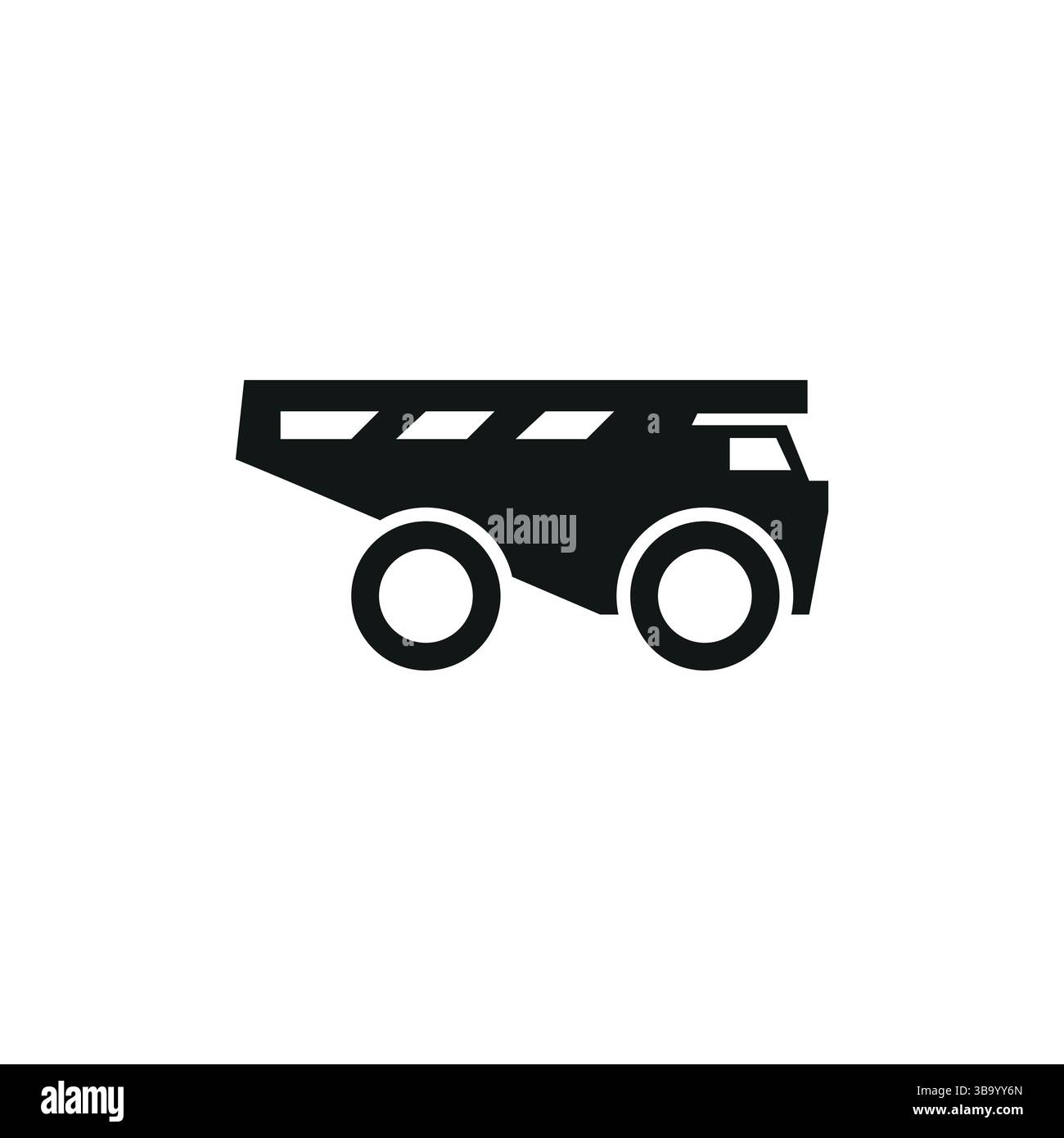Gravel mining machinery Stock Vector Images - Alamy