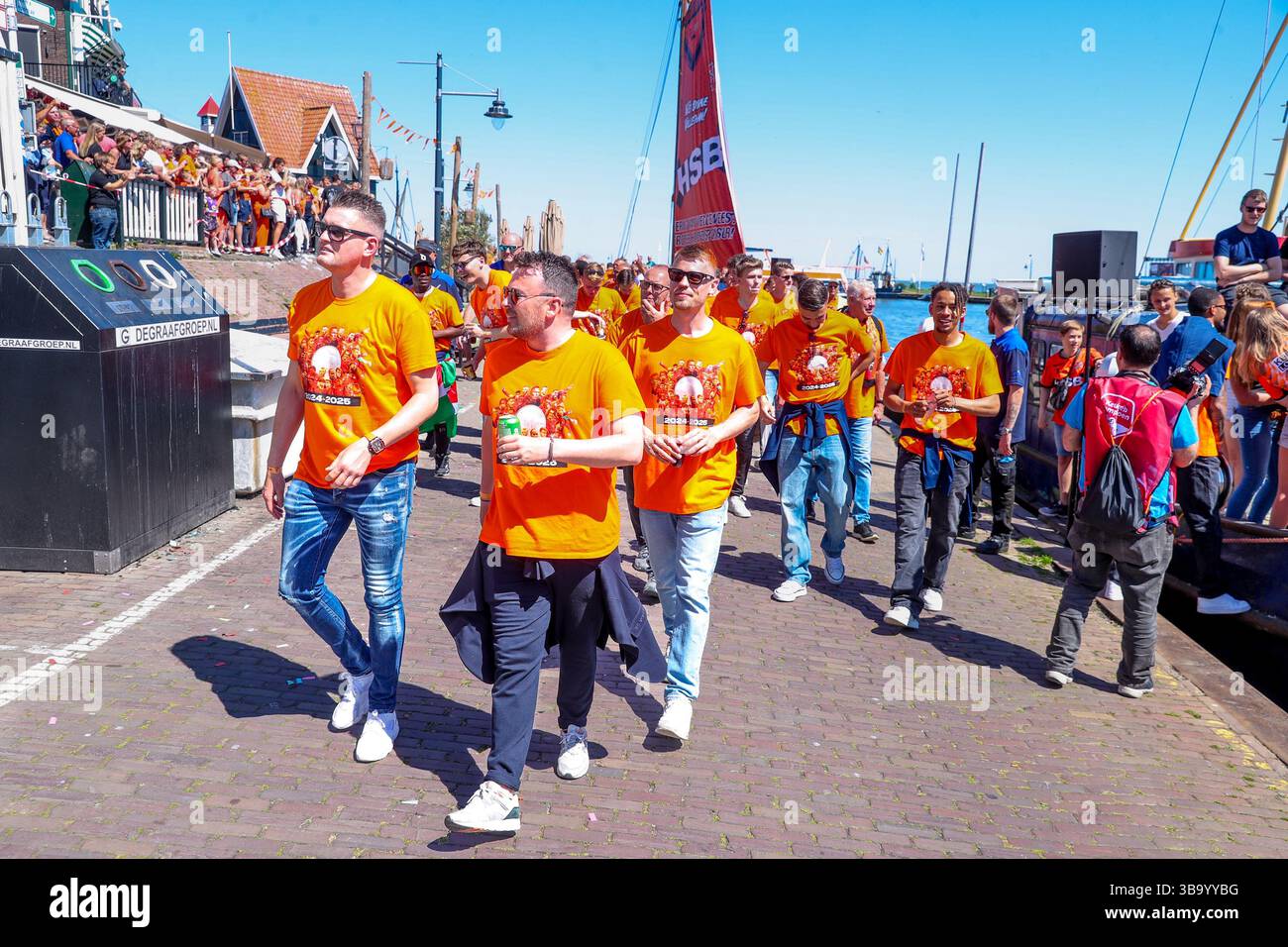 VOLENDAM - 11-05-2025, Volendam. Football, Volendam champions ...