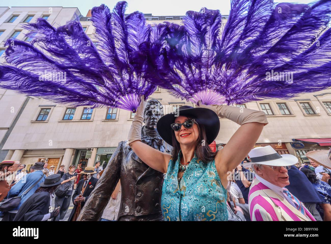 Jermyn Street, London 11 May 2025 Over a hundred dapper chaps and ...