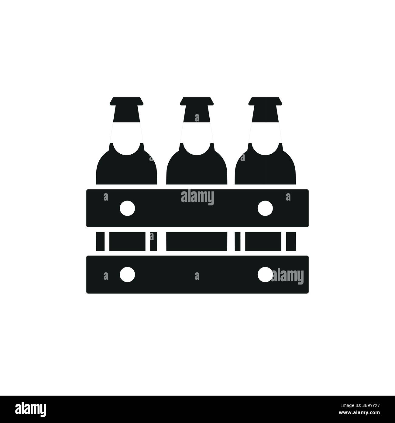 Crate beer Stock Vector Images - Alamy