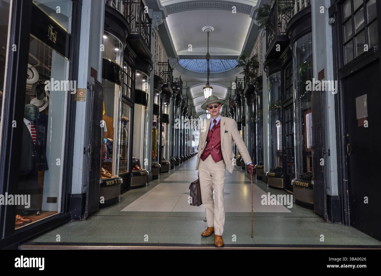 Jermyn Street, London 11 May 2025 Over a hundred dapper chaps and ...