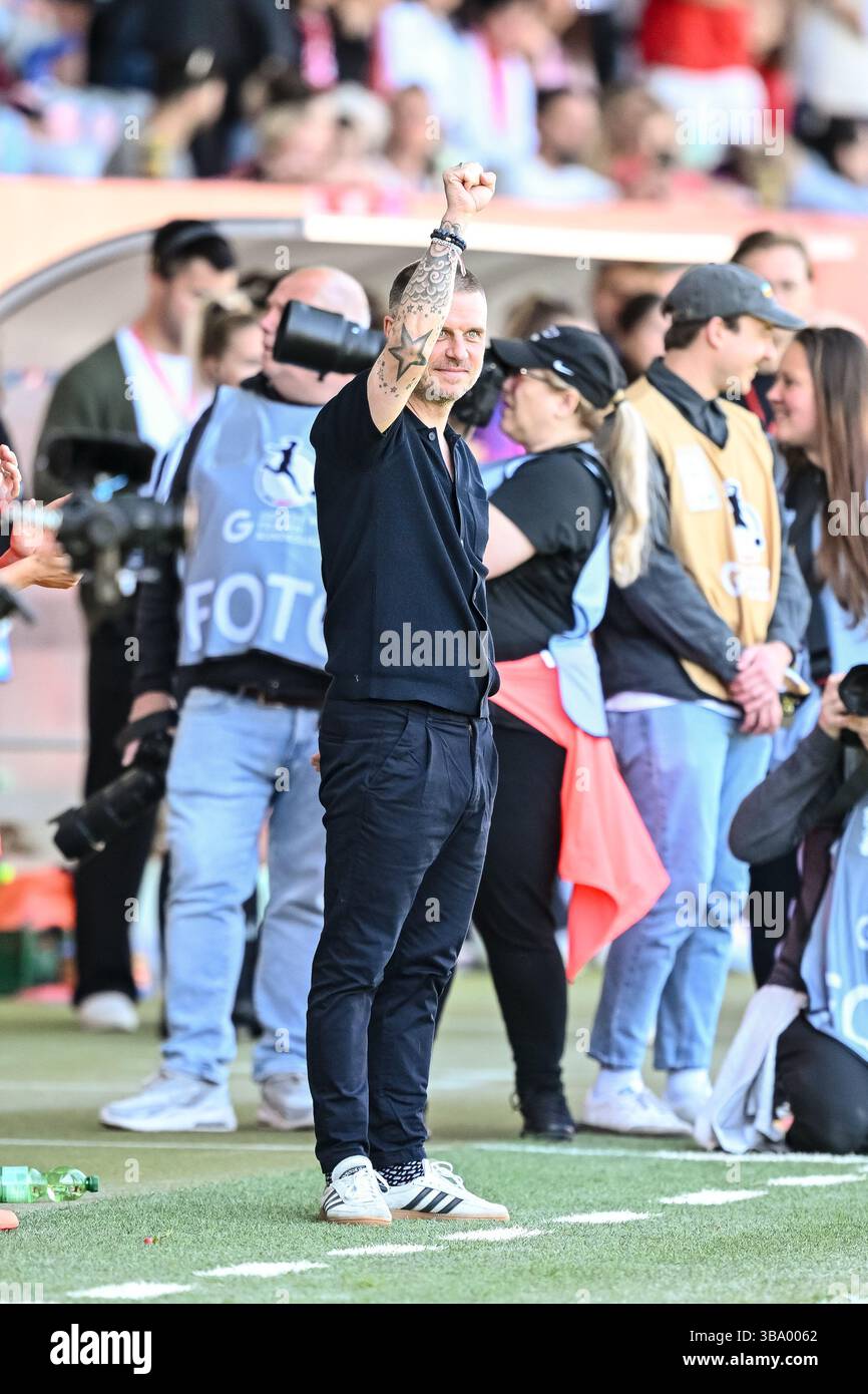 11 May 2025, Bavaria, Munich: Soccer, Women, Bundesliga, Bayern Munich ...