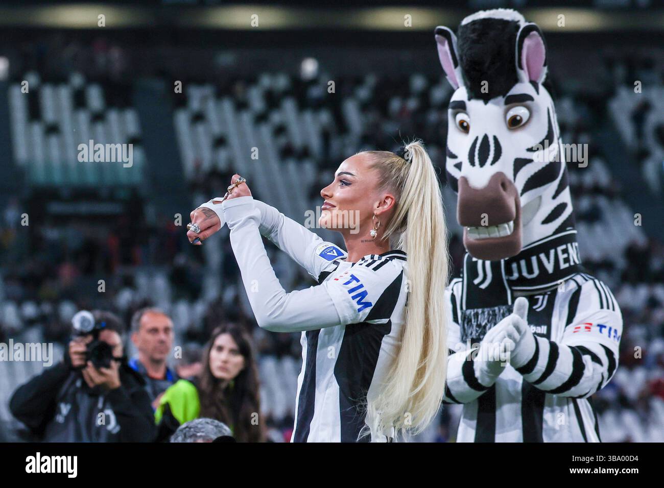 Turin, Italien. 10th May, 2025. Alisha Debora Lehmann of Juventus Women ...