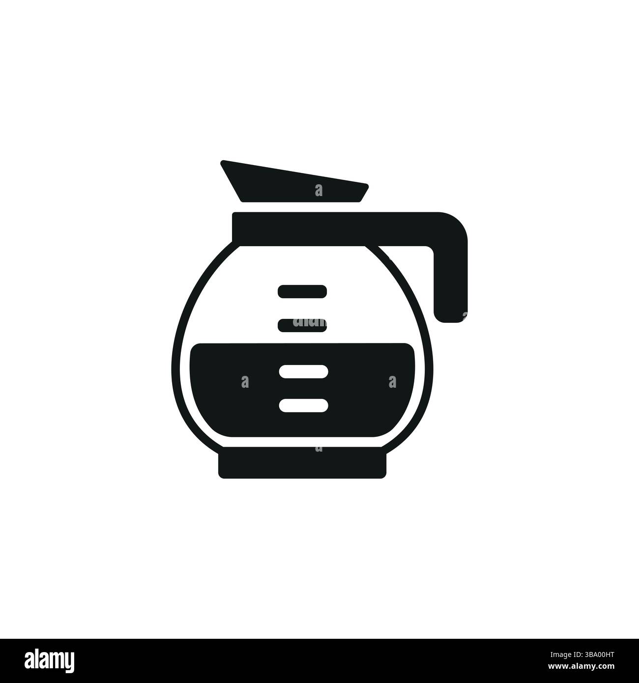 Transparent cup black coffee Stock Vector Images - Alamy