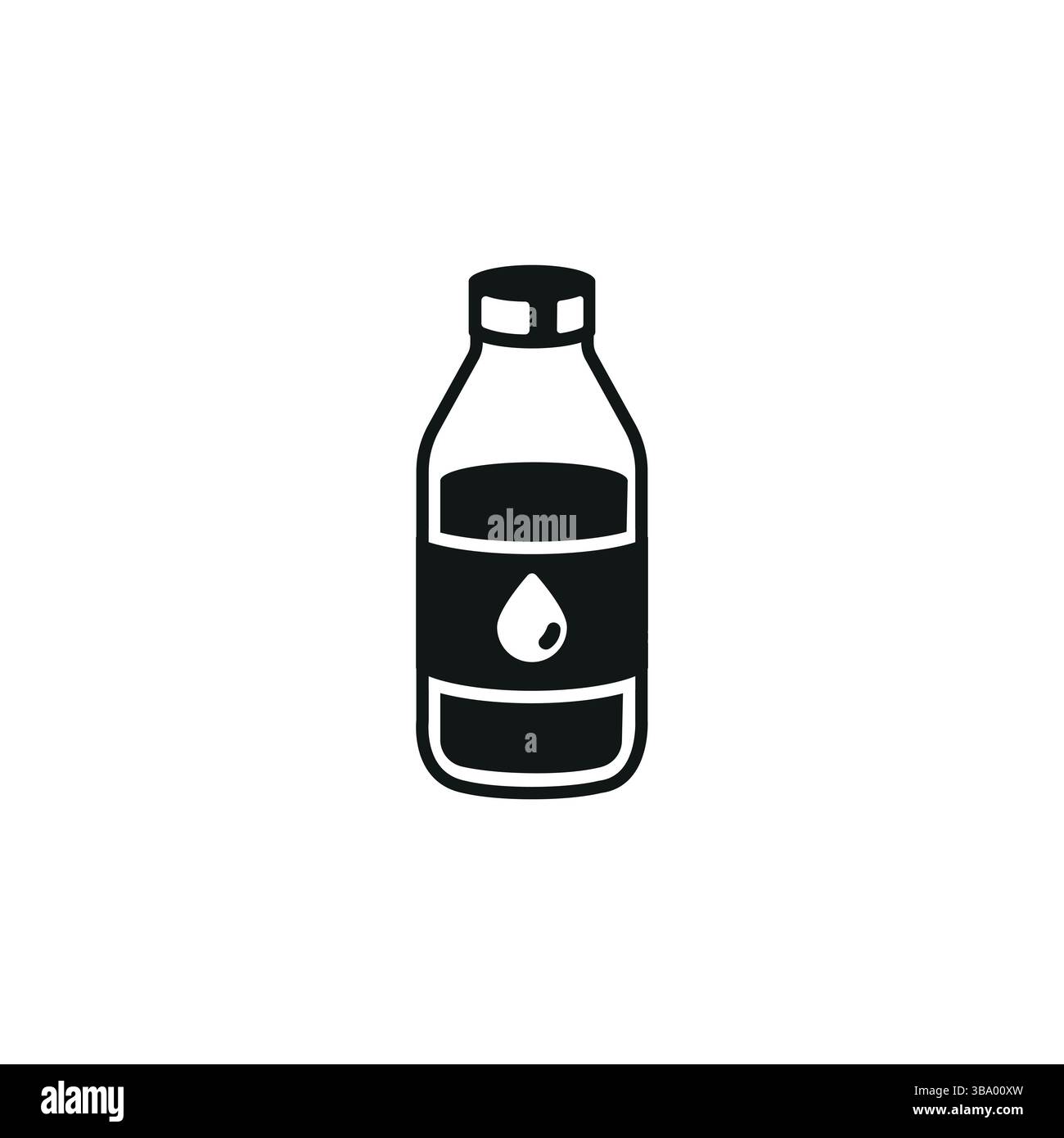 Reusable water bottle isolated Stock Vector Images - Alamy
