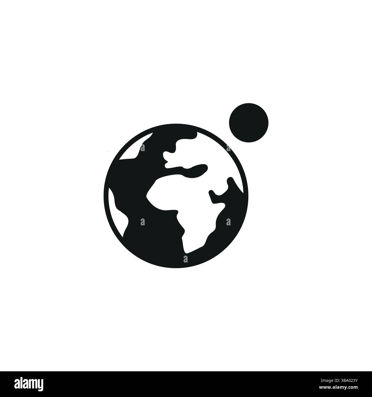 Moon and planetary science Stock Vector Images - Alamy