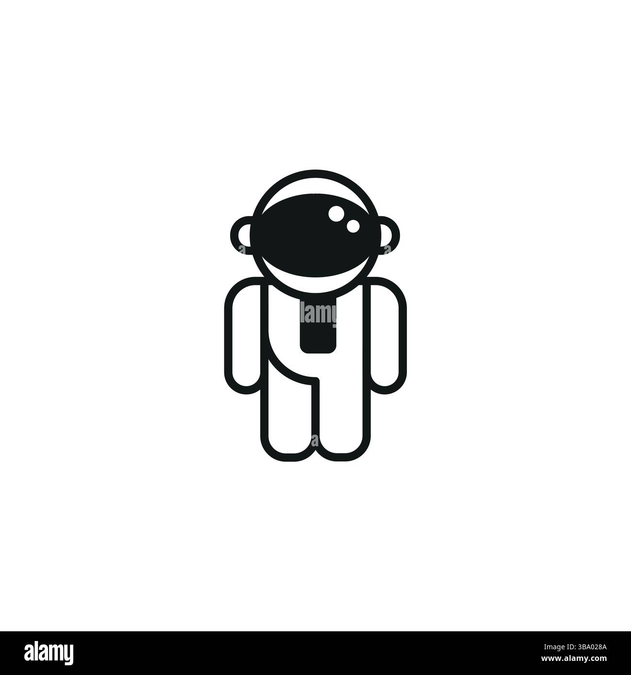 Astronaut in space exploration Stock Vector Images - Alamy