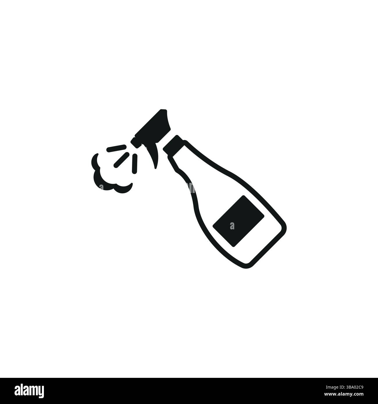 Cleaning Spray Icon Stock Vector Image & Art - Alamy