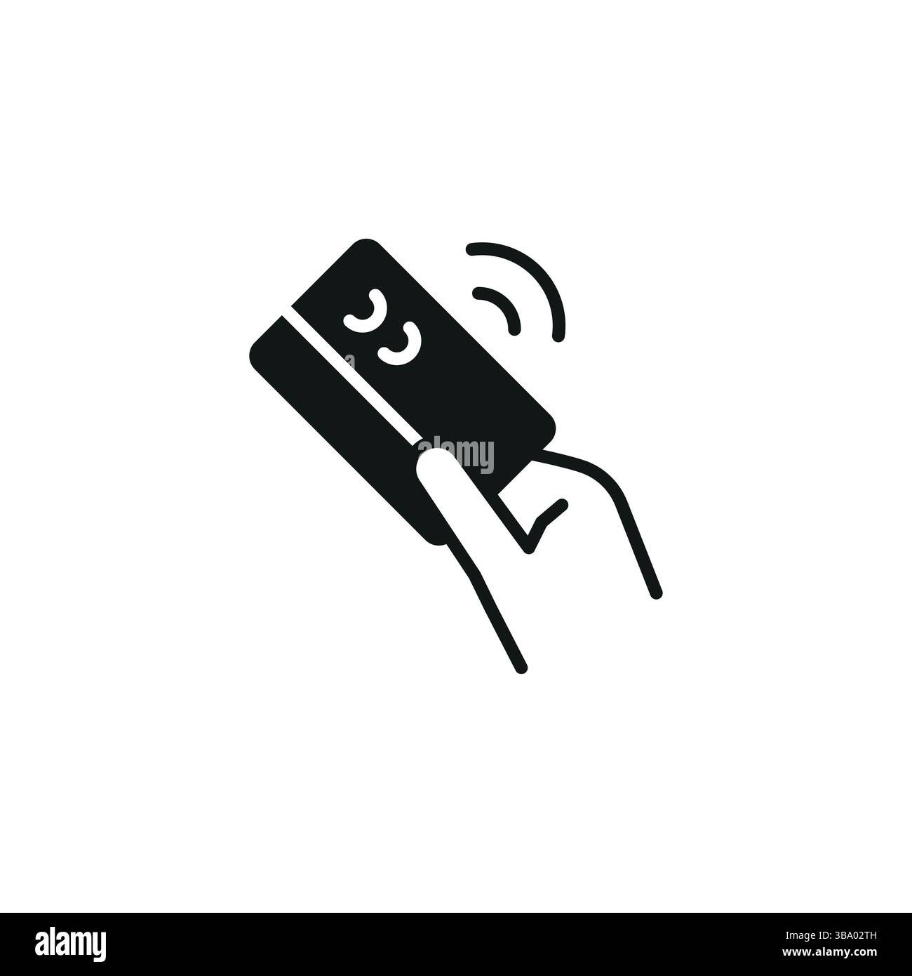 Contactless card pocket Stock Vector Images - Alamy