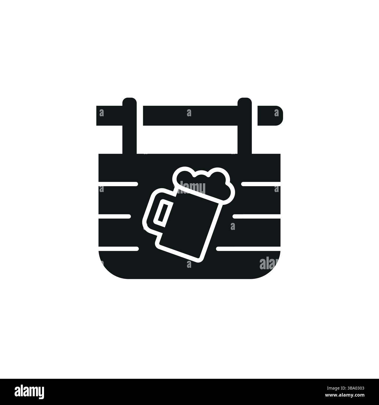 Hanging pub sign Stock Vector Images - Alamy