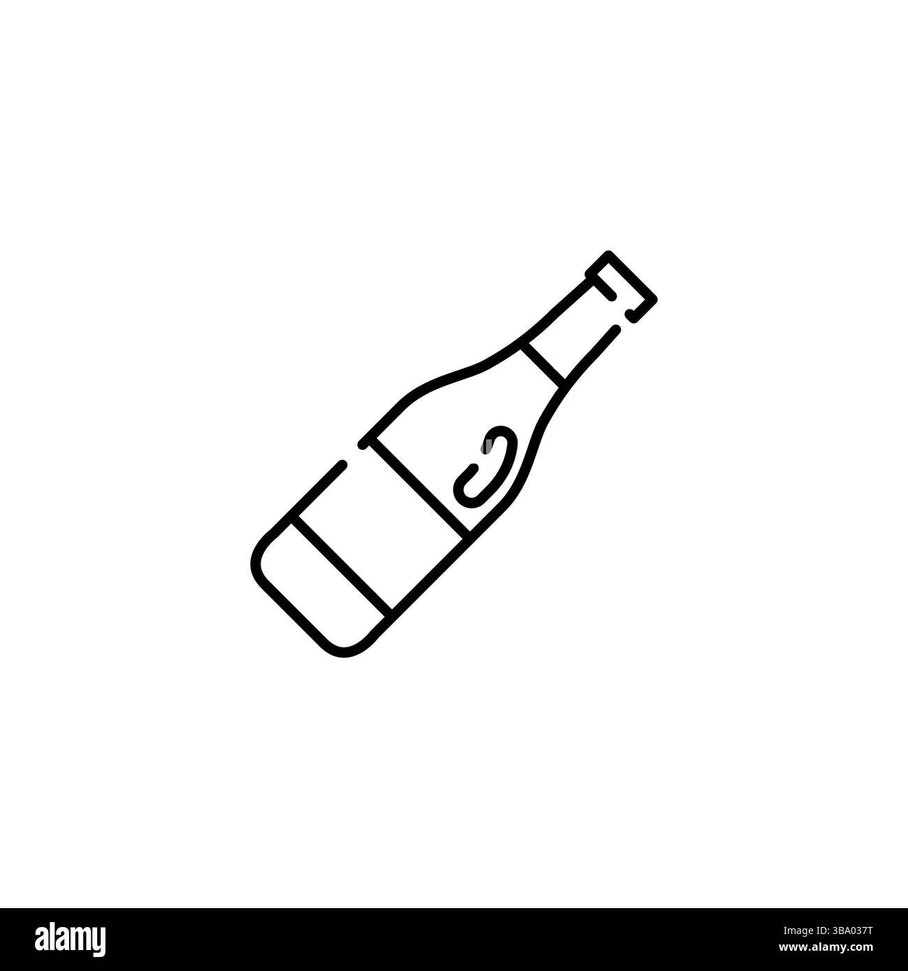 Wine Bottle Icon Stock Vector Image & Art - Alamy