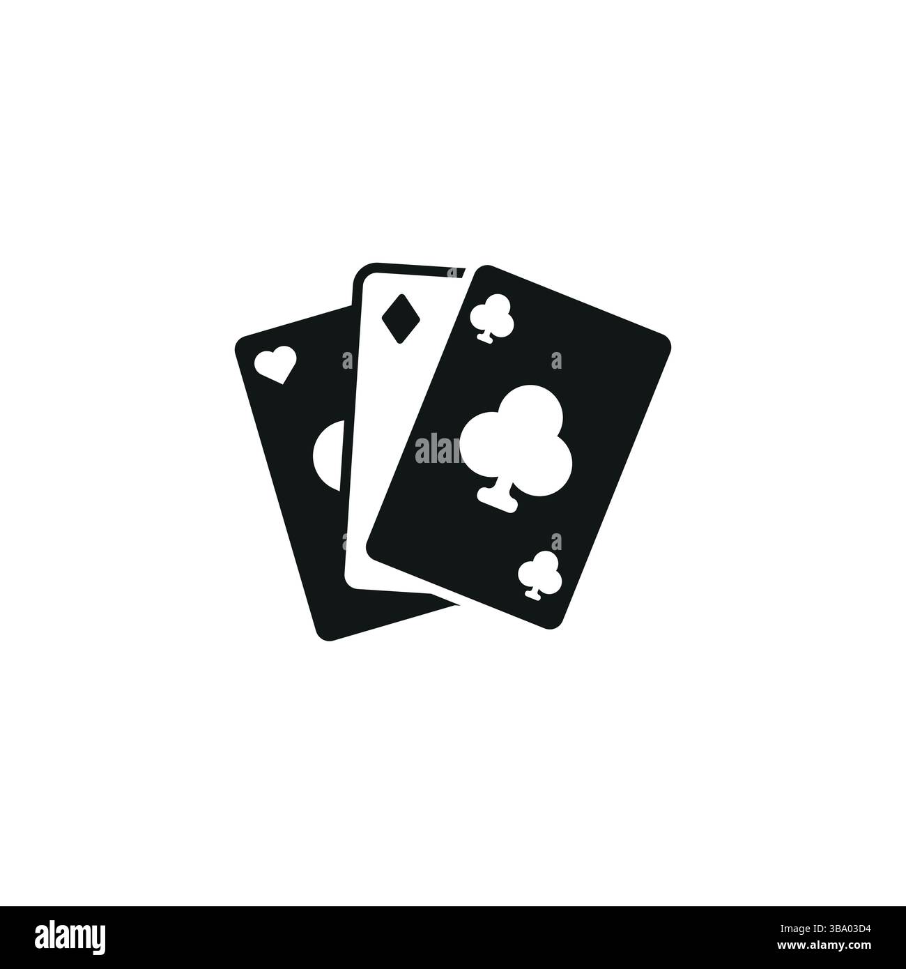Deck cards chips Stock Vector Images - Alamy
