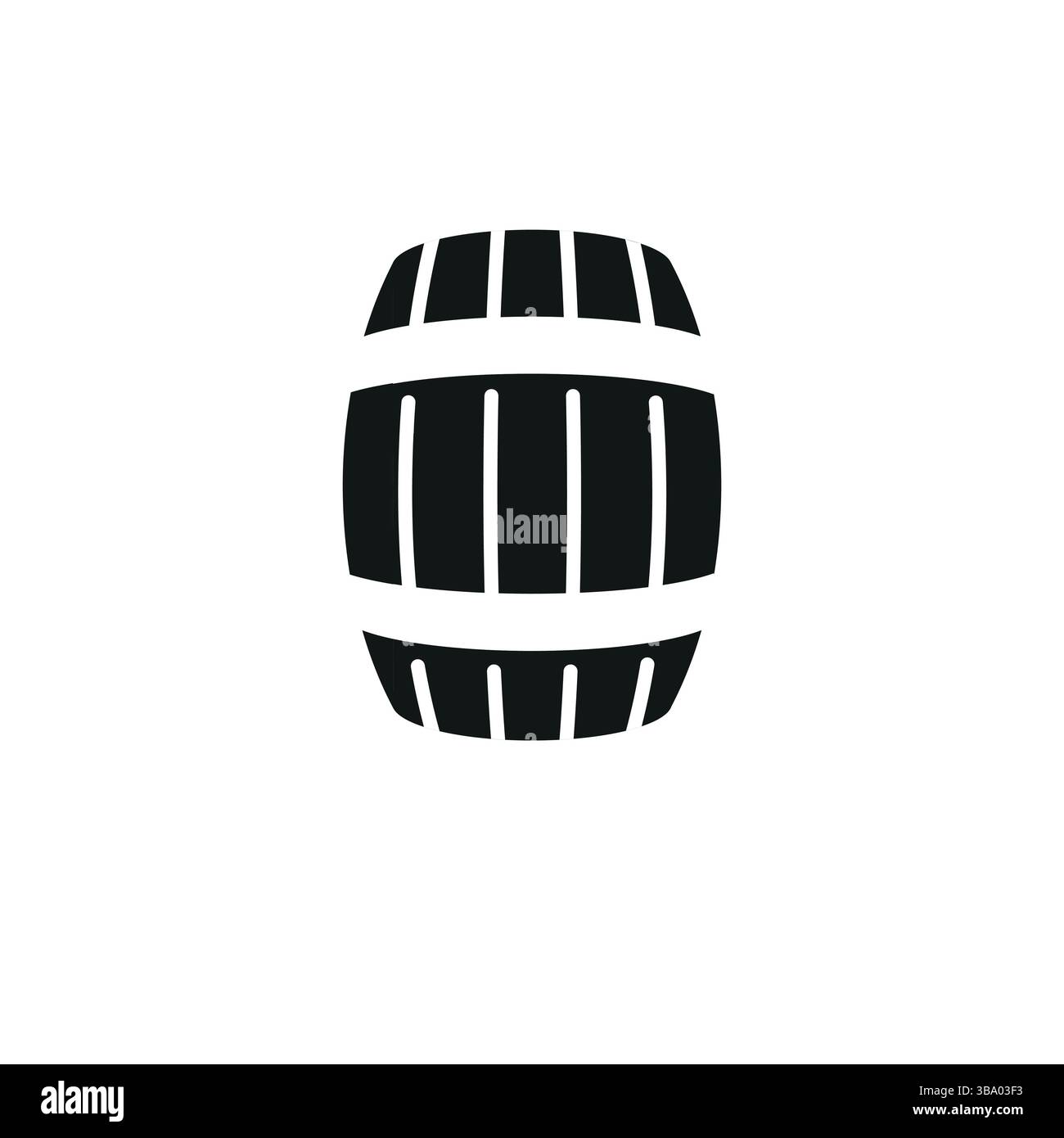 Wooden barrel decor Cut Out Stock Images & Pictures - Alamy