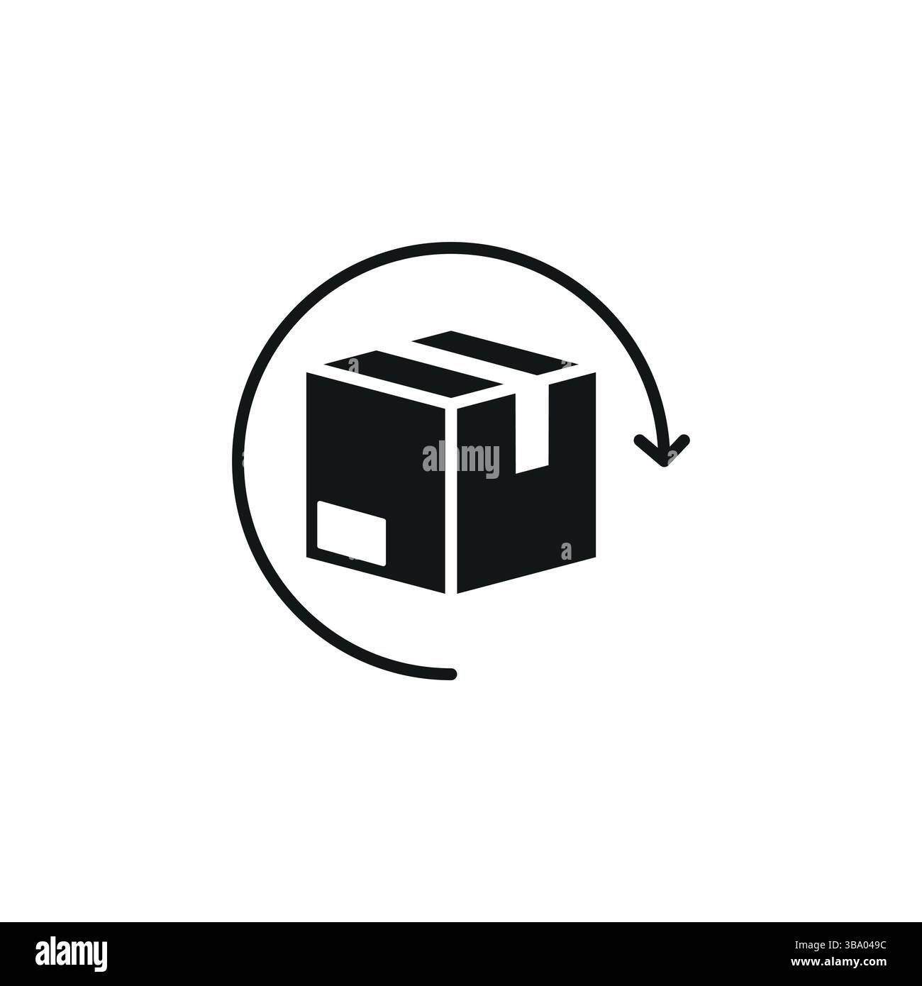 Store return box icon Cut Out Stock Images & Pictures - Alamy