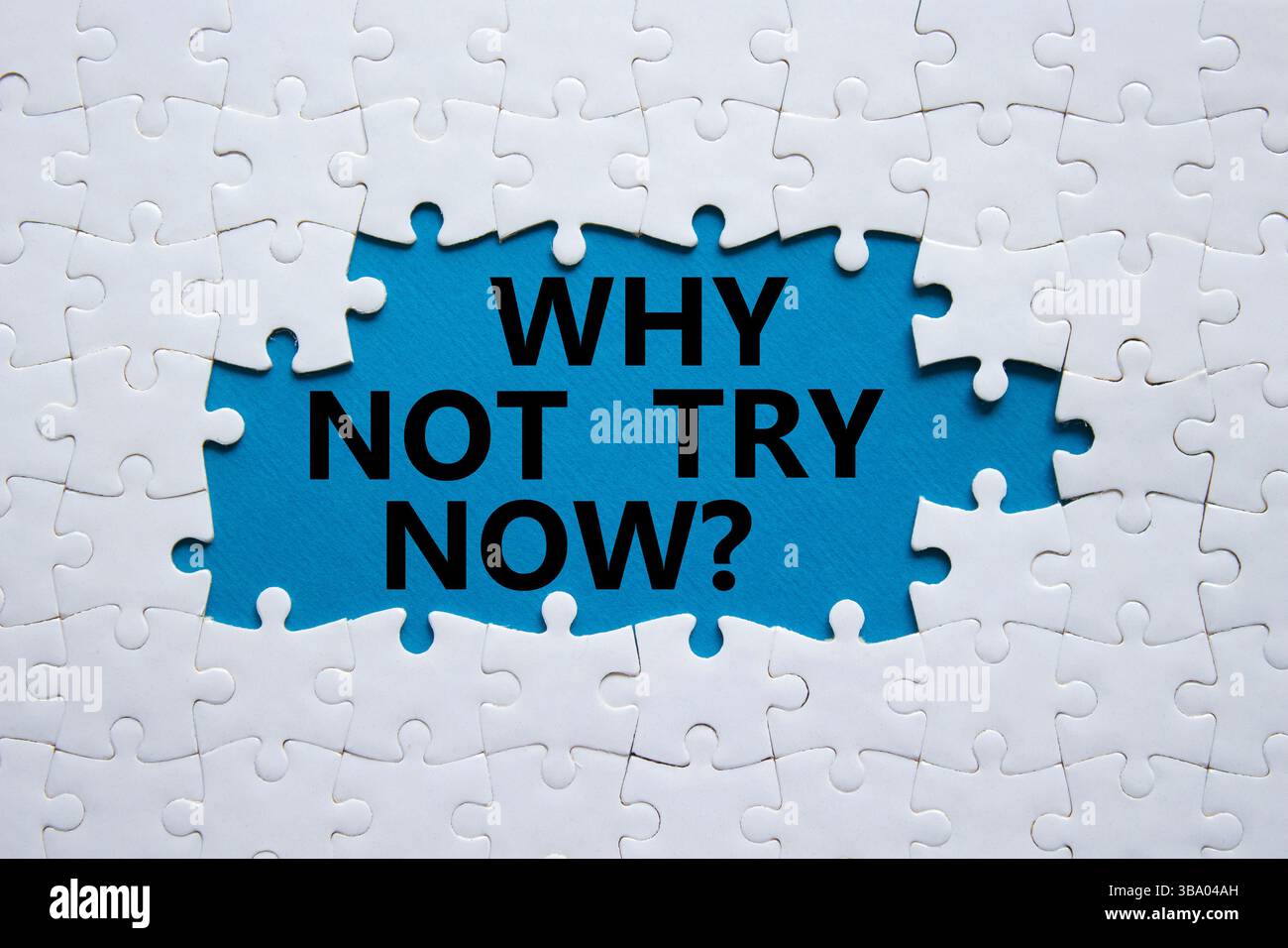 Why not try symbol. Concept words Why not try on white puzzle ...