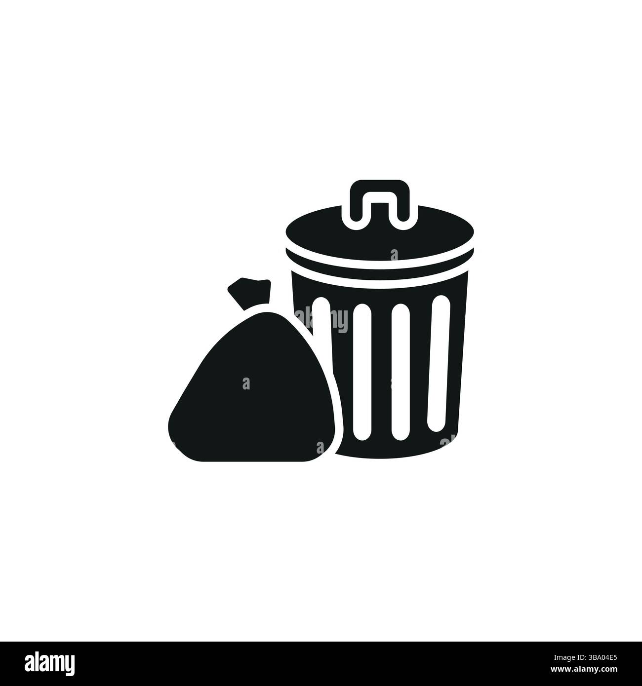 Trash Bin Icon Stock Vector Image & Art - Alamy