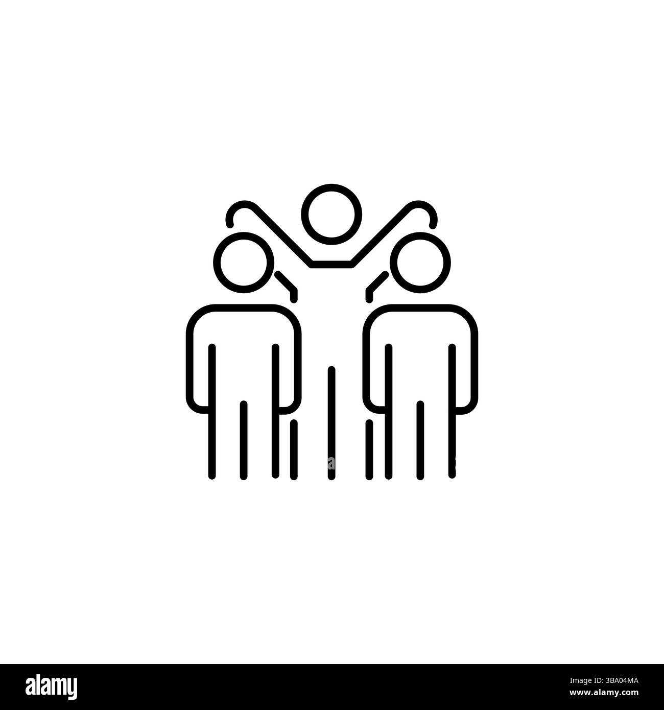 Team Icon – Business People Group Symbol Stock Vector Image & Art - Alamy