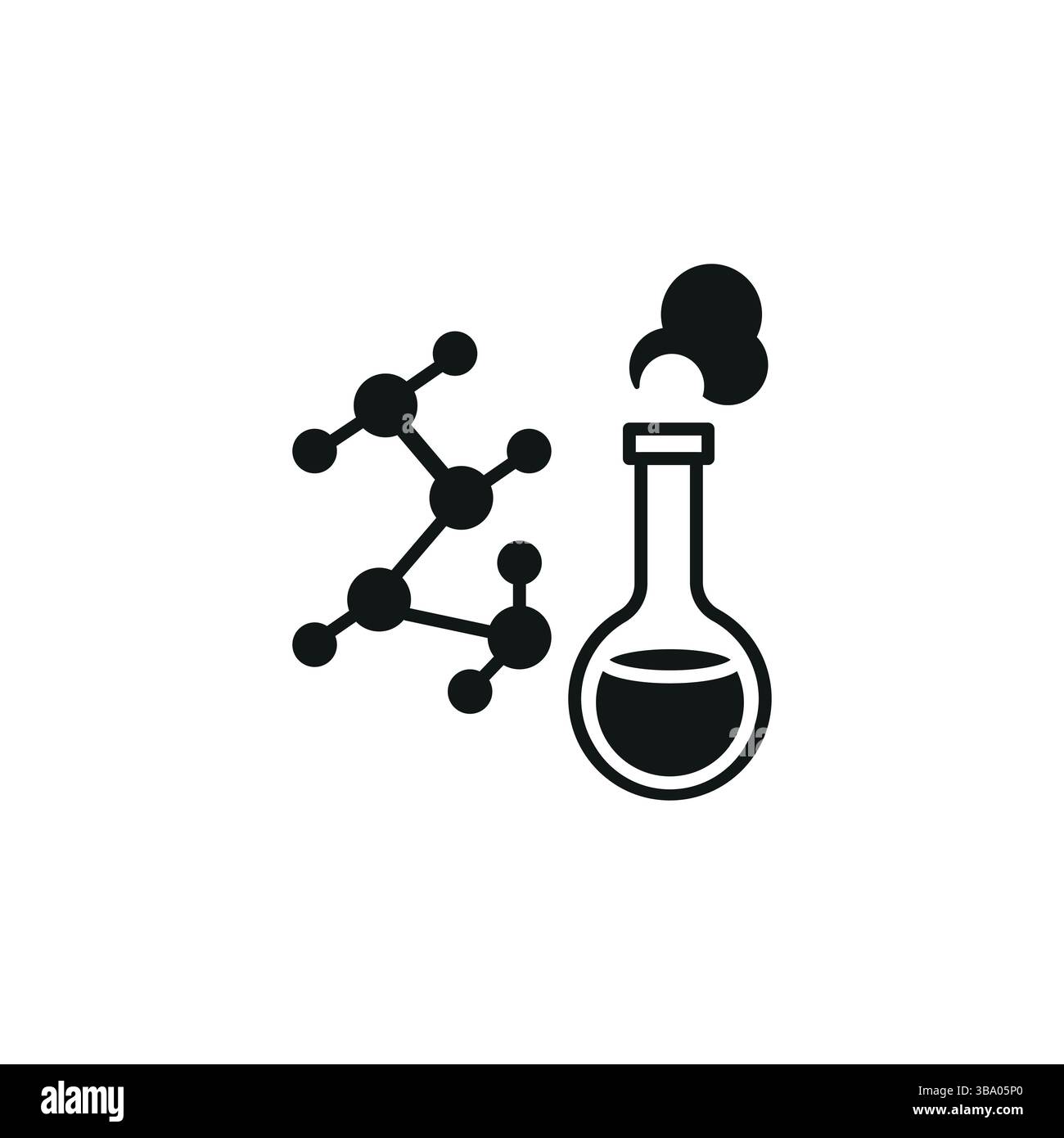 Chemistry science formula laboratory glassware Cut Out Stock Images ...