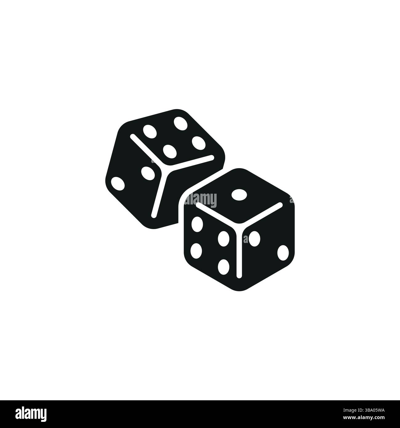 Dice toss Stock Vector Images - Alamy