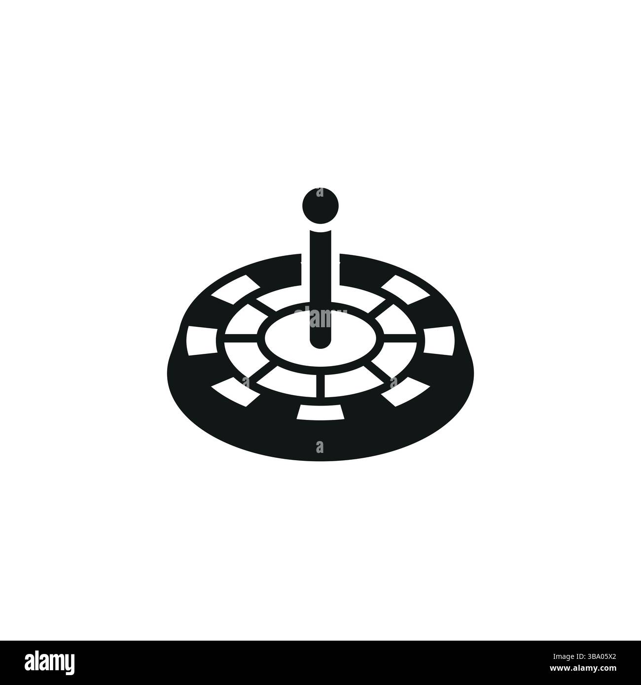 Roulette wheel table casino Stock Vector Images - Alamy