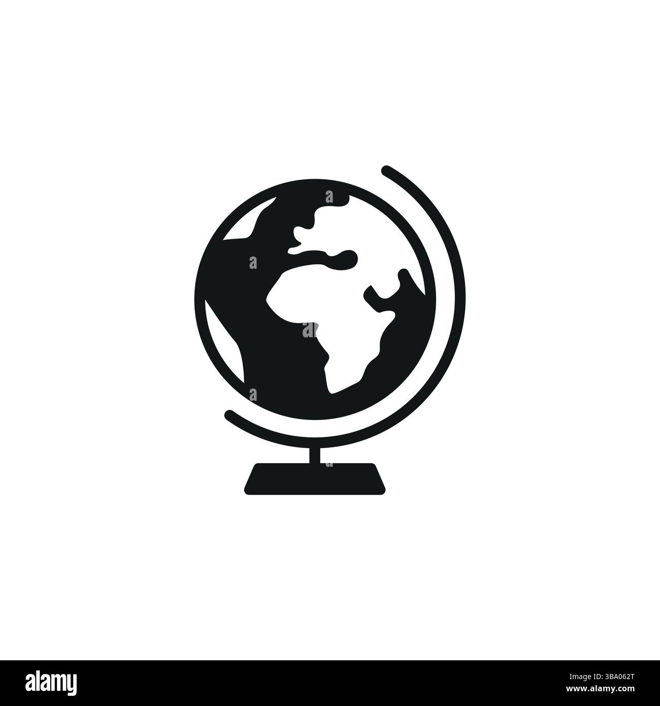 Map and globe classroom Stock Vector Images - Alamy