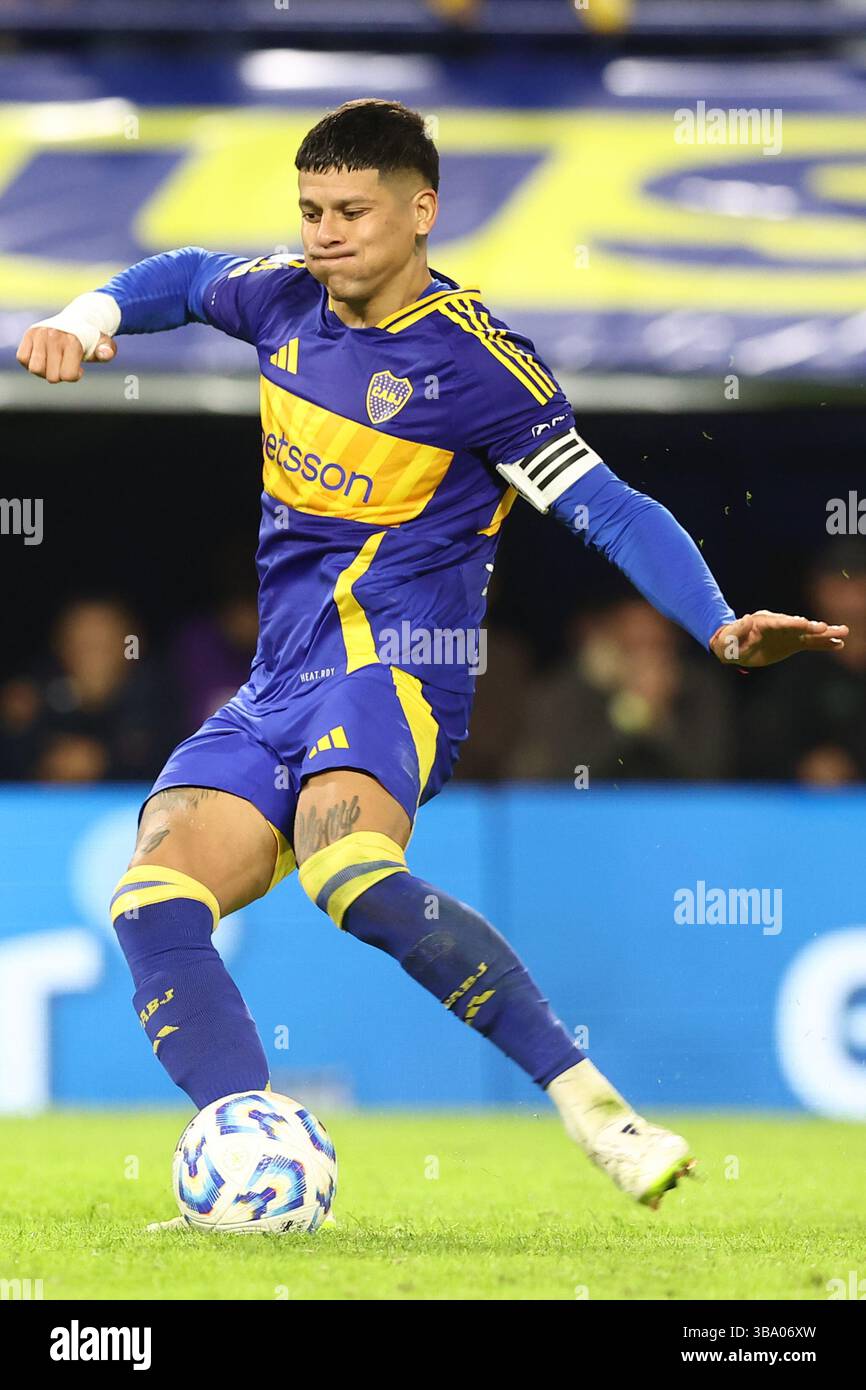 Buenos Aires, Argentina. 10th May, 2025. Boca Juniors' defender Marcos ...