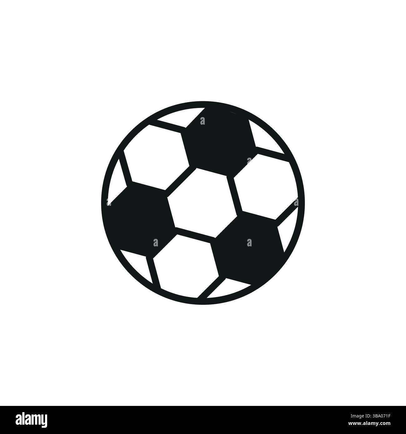 Soccer Ball Icon Stock Vector Image & Art - Alamy