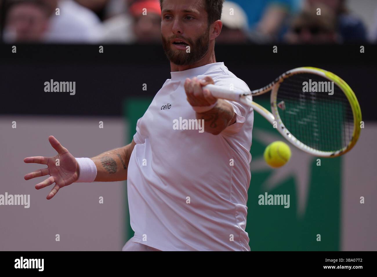 Roma, Italia. 11th May, 2025. Corentin Moutet (FRA) during the 3th ...