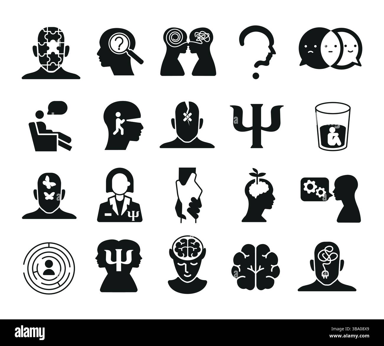 Therapy psychology support Stock Vector Images - Alamy