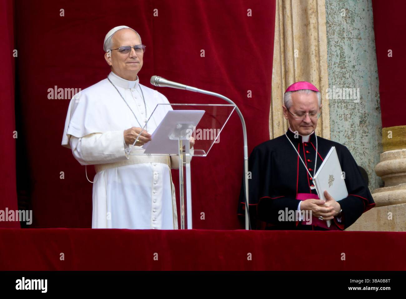 Pope leo 2025 smiling hi-res stock photography and images - Alamy