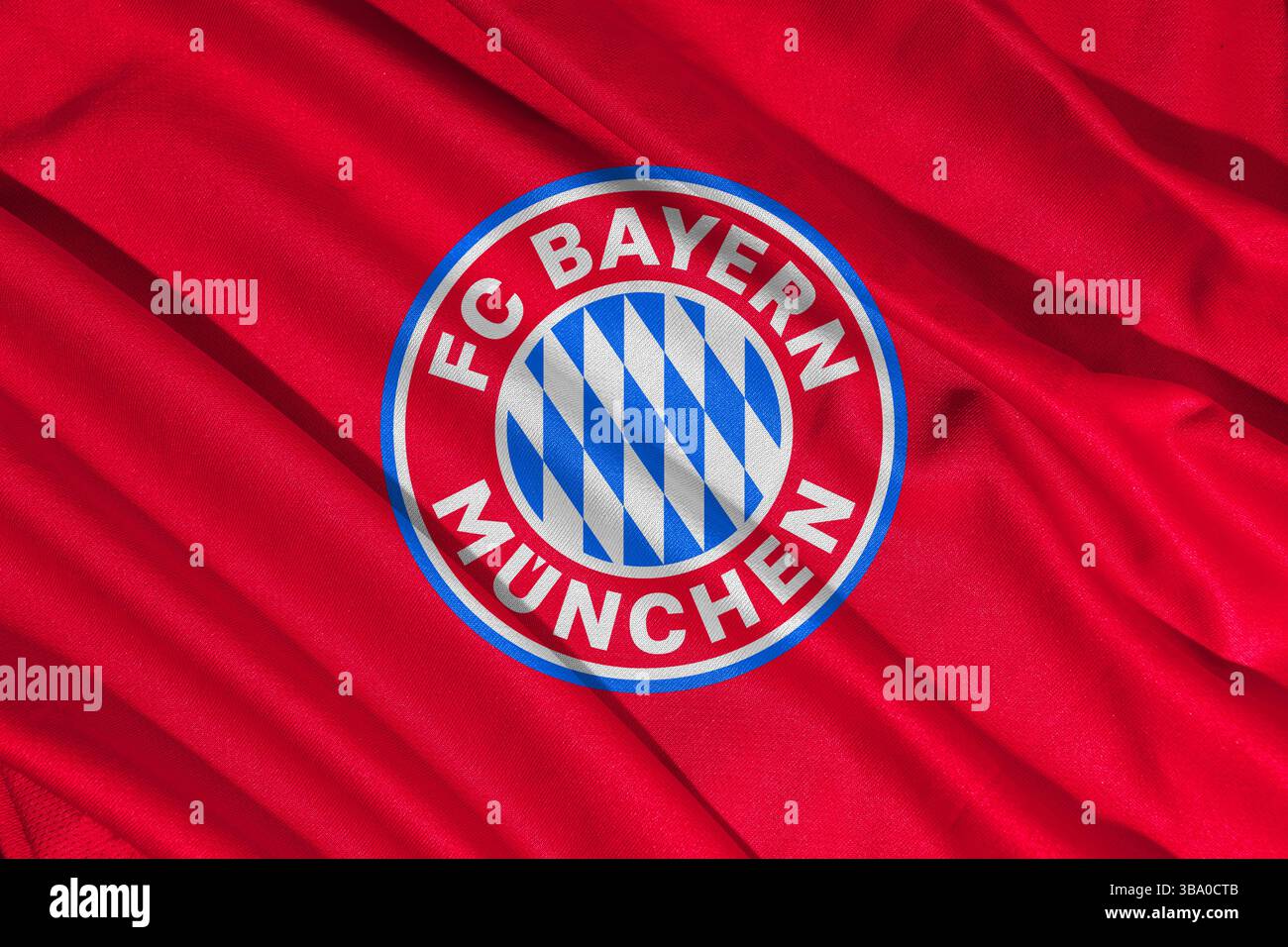 Pringsewu, Lampung May 10, 2025; Background texture of the flag logo of ...