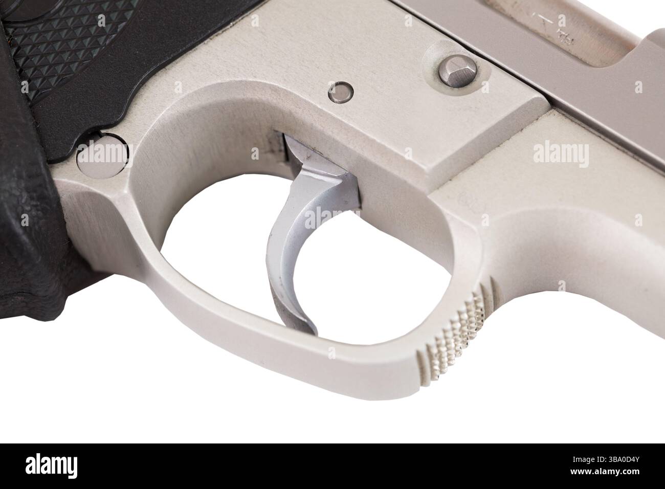 Silver firearm hi-res stock photography and images - Alamy
