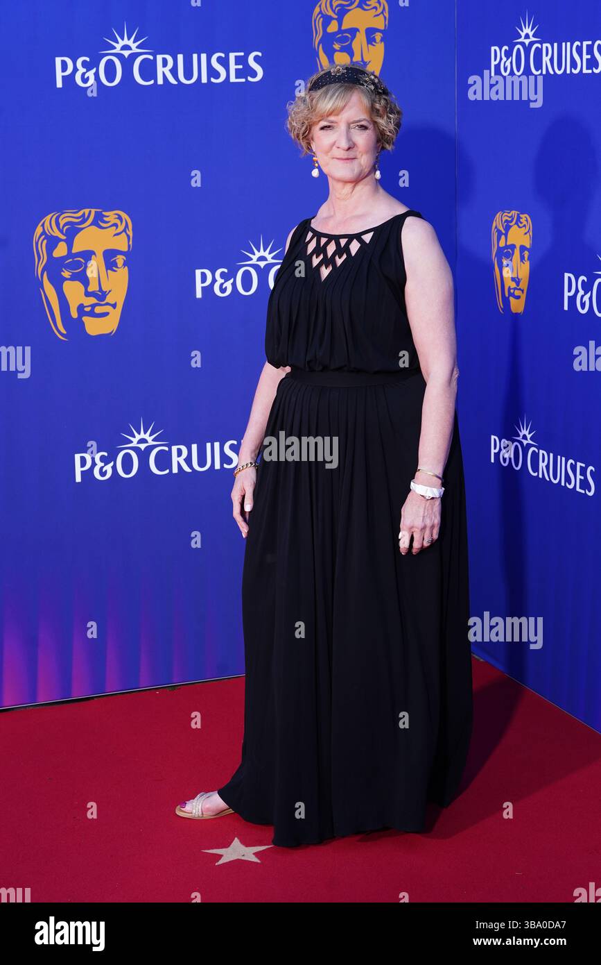 Chair of BAFTA, Sara Putt attending the 2025 BAFTA Television Awards ...